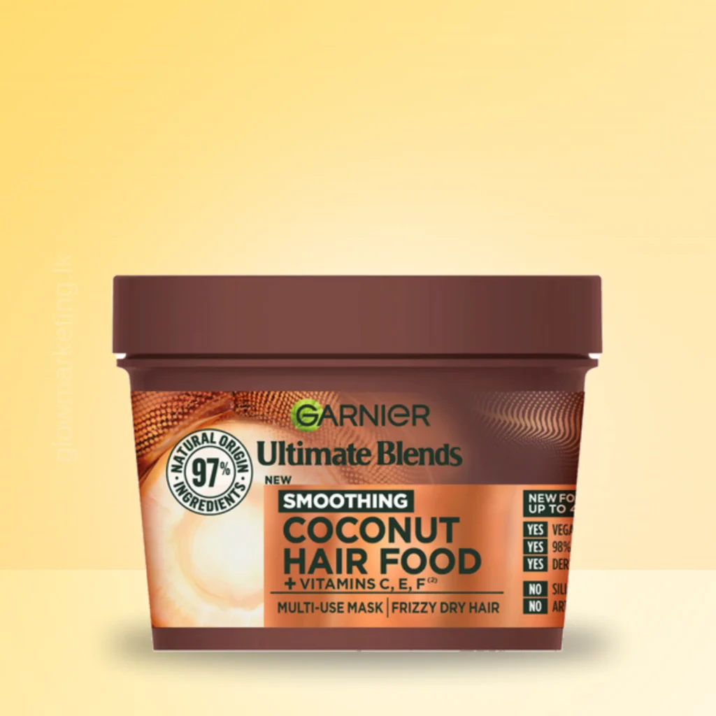 Buy Garnier Hair Food Coconut Mask 400ml (Original )| Glow Marketing