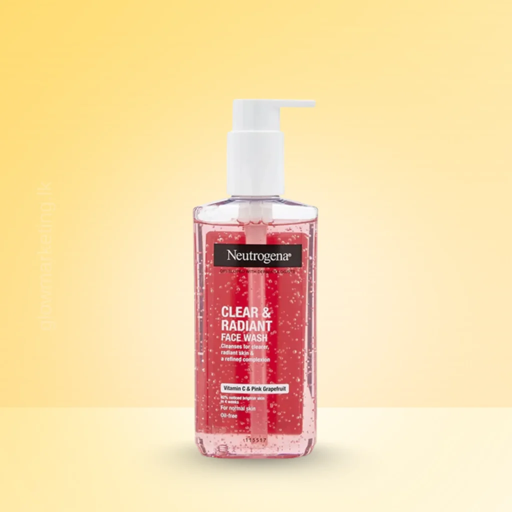 Neutrogena Clear & Radiant Facial Wash 200ml – Sri Lanka