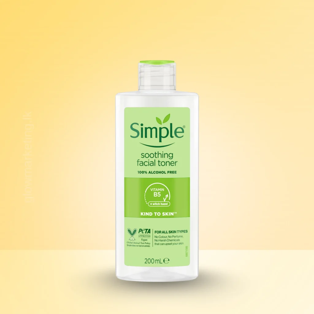 Simple Toner Sri Lanka – 200ml Soothing Facial Toner