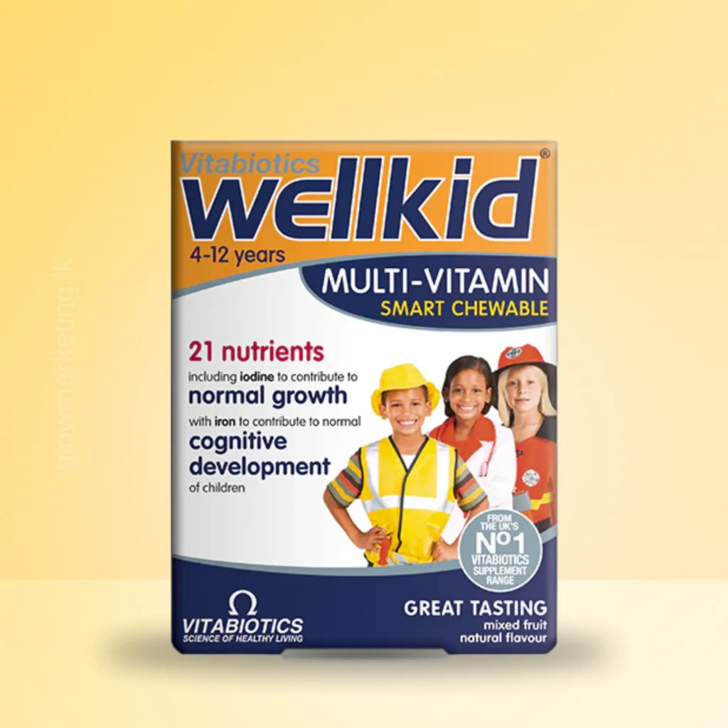 Wellkid Smart Chewable Sri Lanka – Kids Multivitamin 30 Tabs