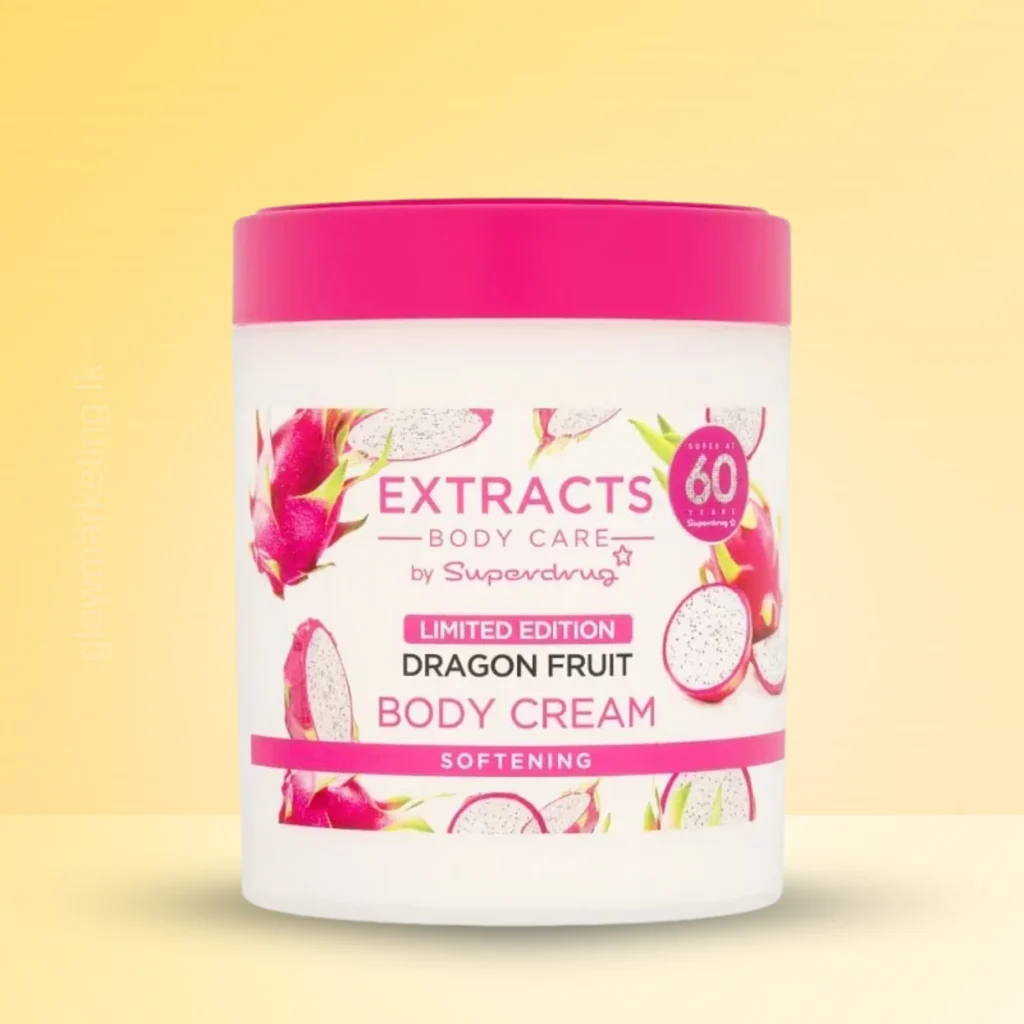 Extract Dragon Fruit Body Cream – Softening Moisturizer SL