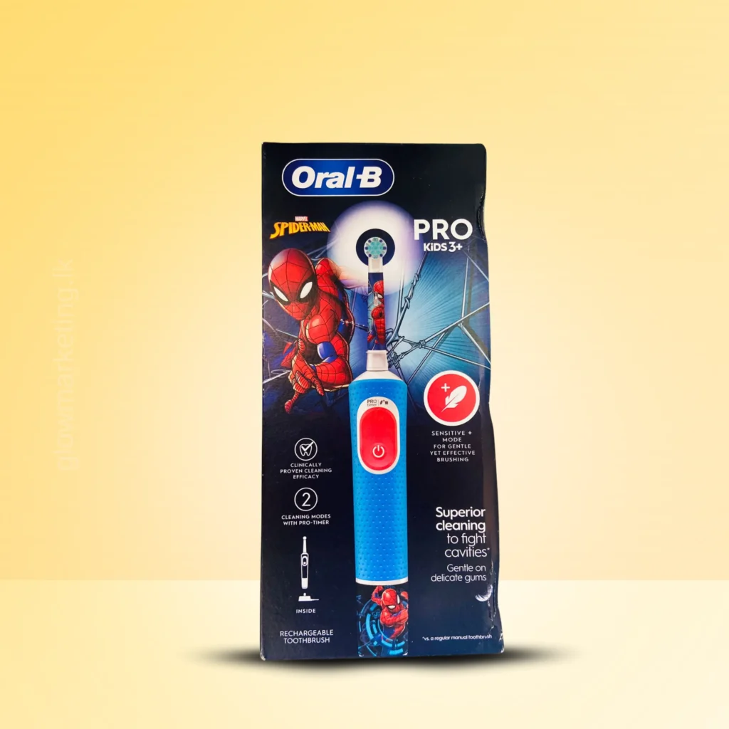 Oral-B Pro Kids Electric Toothbrush Spider-Man | Gentle Cleaning For ...